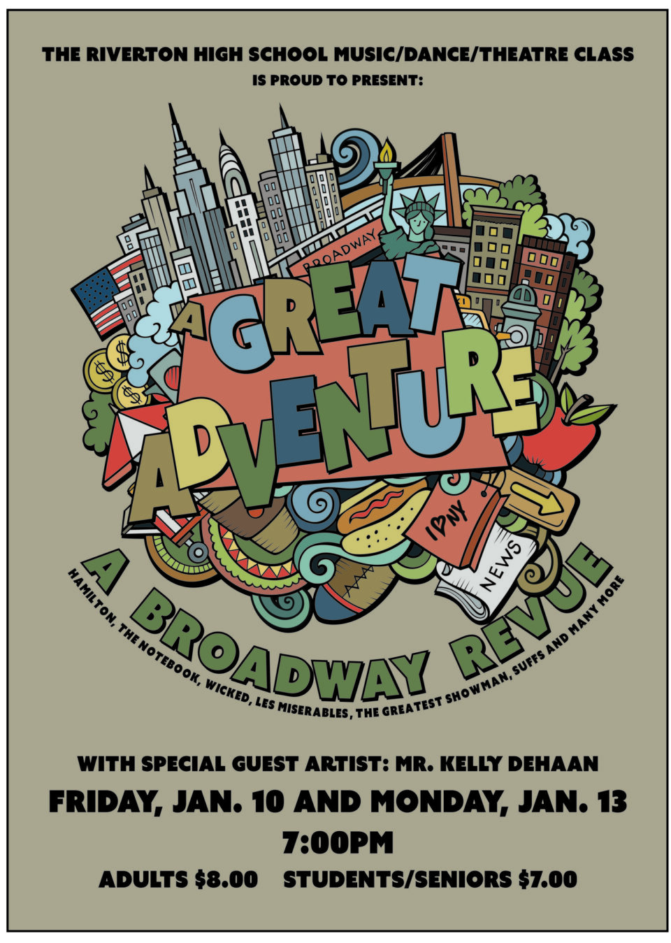 Riverton High – Home of the Silverwolves