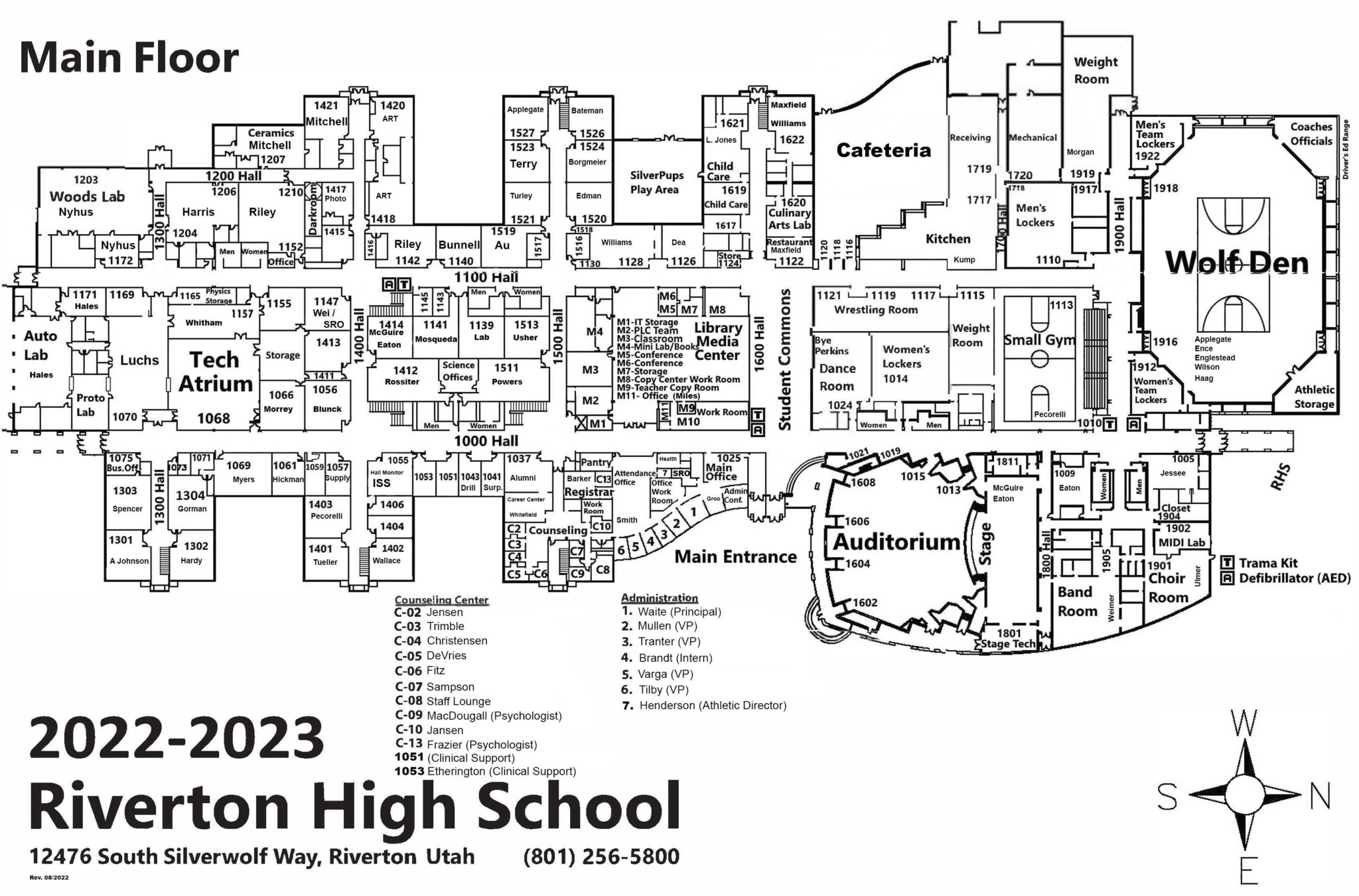 School Map – Riverton High
