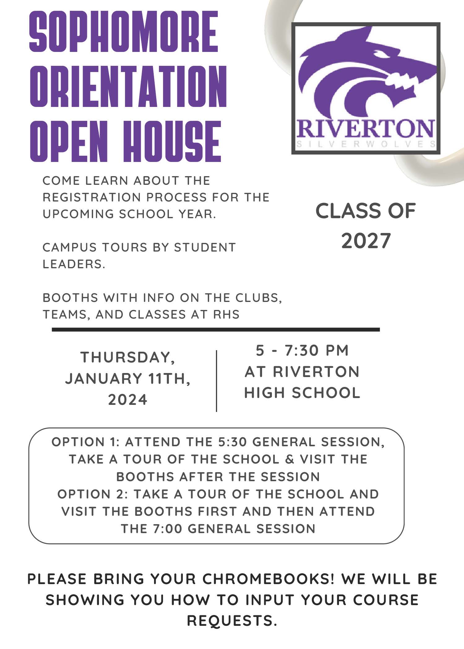 Riverton High – Home of the Silverwolves