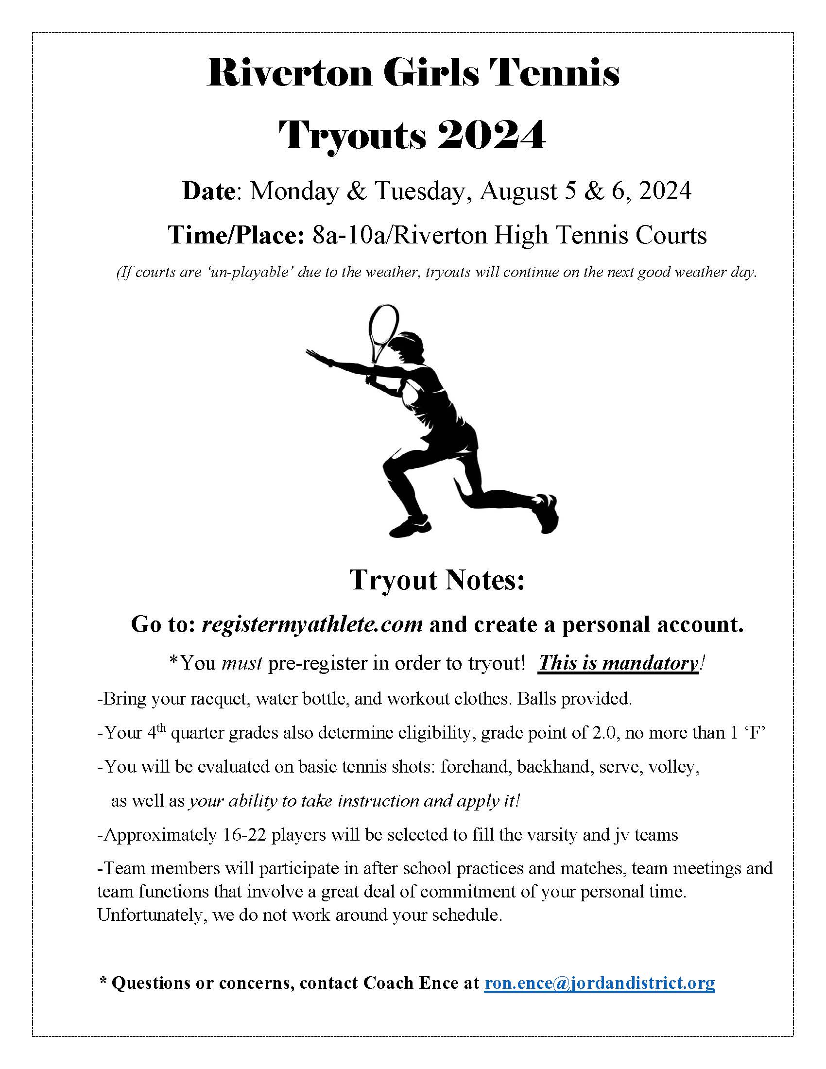 Riverton High – Home of the Silverwolves